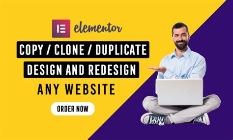 Design Redesign Copy Or Clone Website With Elementor Pro By Dipta