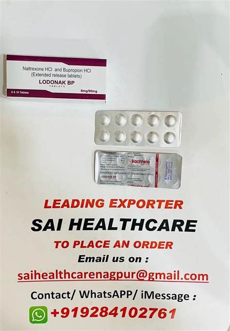 Bupropion And Naltrexone Tablets 8 90mg At ₹ 650 Stripe In Nagpur Id