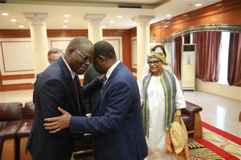 Gsef Dakar 2023 Macky Sall en toute complicité avec Khalifa Sall