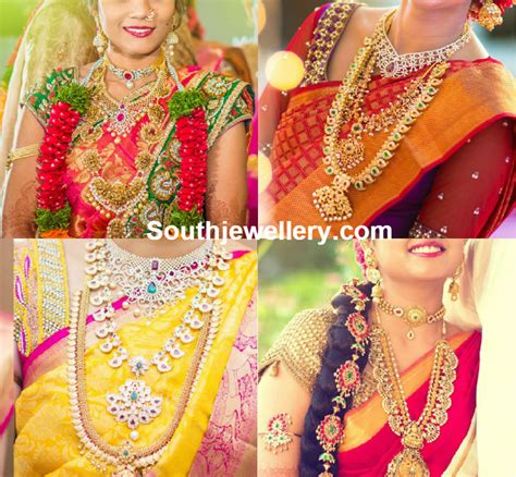 Real Brides In Beautiful Wedding Jewellery Indian Jewellery Designs