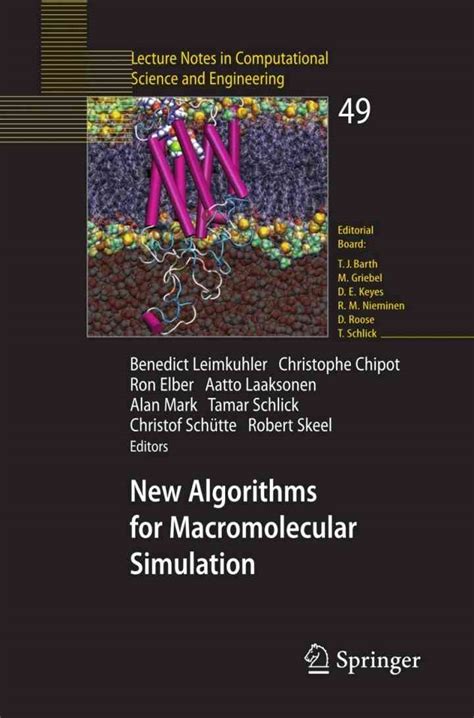 New Algorithms For Macromolecular Simulation Ebook Etextnow