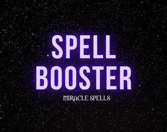 Booster Upgrade Spell Addon Upgrade Your Spell Boost Power And