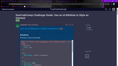 How Participate In A Hint Javascript The Freecodecamp Forum