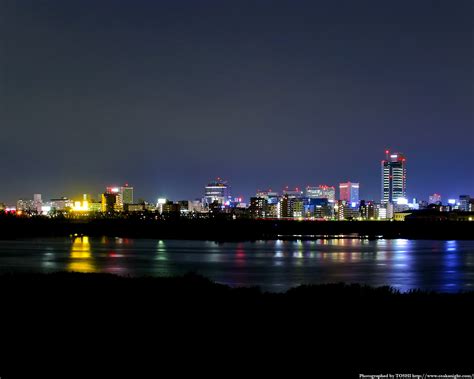 淀川河川公園 大阪 At Night 大阪の夜景 Osaka At Night