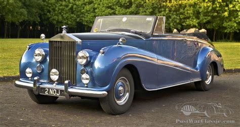 Car Rolls Royce Silver Wraith Park Ward Cabriolet For Sale Postwarclassic