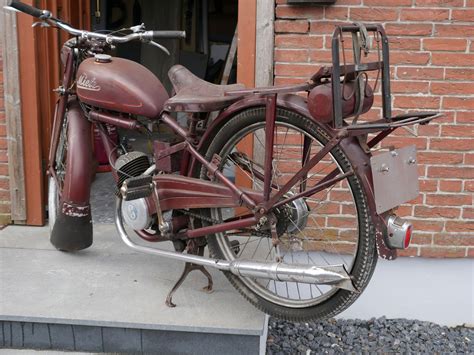 1950 Miele 98 Ccm Sachs Motorfahrrad Motos Antiguas Carros Y Motos