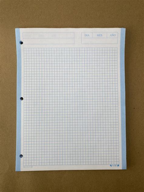 Hoja Para Carpeta Papeler As Del Artesano