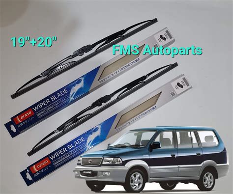 Wiper Blade Sapu Kaca Depan Mobil Toyota Kijang Kapsul DENSO Set Kiri Dan Kanan Lazada