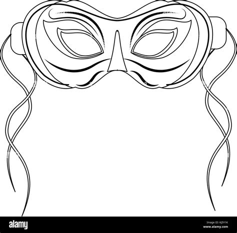 Mardi Gras Mask Stock Vector Image And Art Alamy