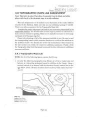 Topographic Lab Introductory Geology Topographic Maps Nameeh Leg C