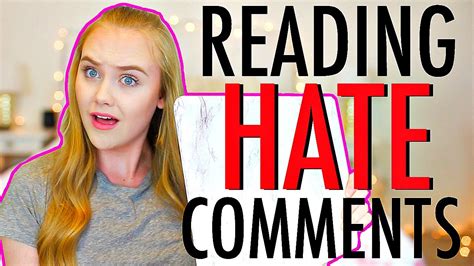 Reading Hate Comments Youtube