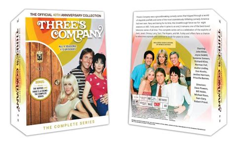 Threes Company 40th Anniversary Since It Ended Dvd Collection Shout