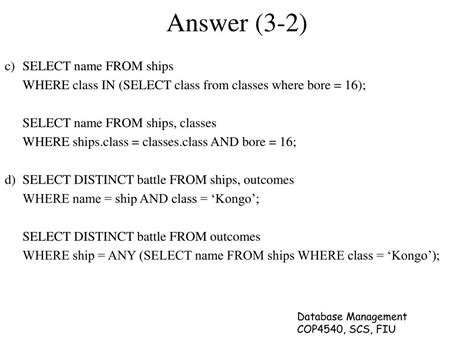 PPT SQL Query Examples PowerPoint Presentation Free Download ID 3906435