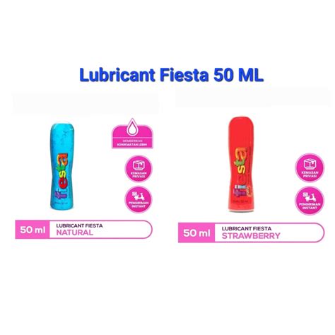 Jual Lubricant Fiesta 50 ML Lubricant Fiesta Natural 50 ML