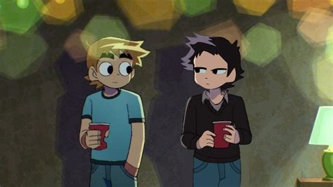 Wallace X Scott En 2024 Dibujos Animados Bonitos Scott Pilgrim