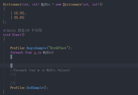 Unity3d C 中使用foreach的gc产出2023年带数据unity Foreach Gc Csdn博客