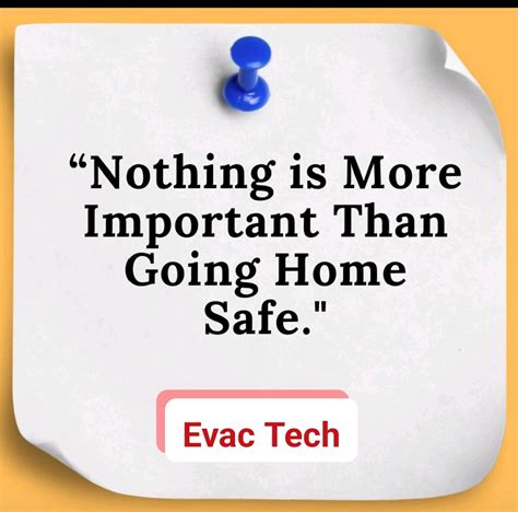 Safetyfirst Workplacesafety Safetyculture Evactech Firesafety