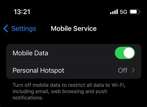 where is the “mobile data options” r iphone