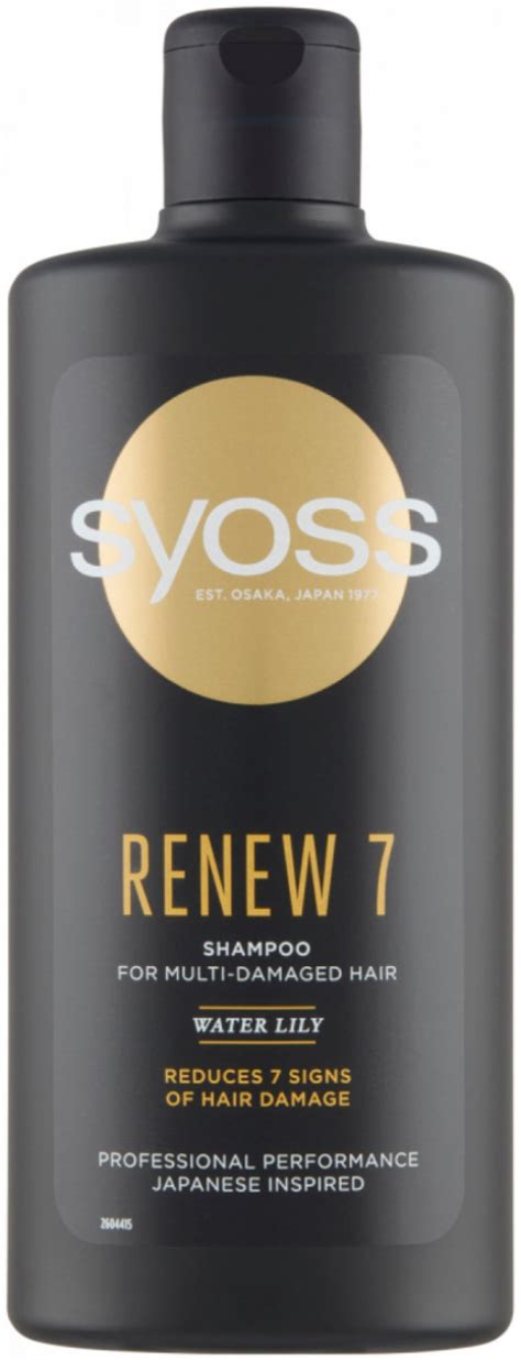 Syoss Renew 7 Complete Repair Vlasový šampon Pro Poškozené Vlasy 500 Ml