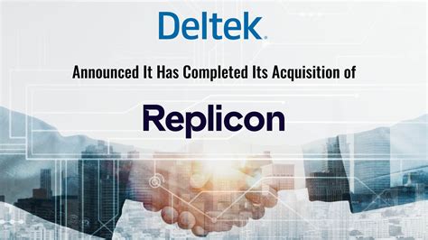 Deltek Completes Its Acquisition Of Replicon Martech Edge Best News