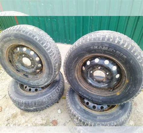 Колеса зимние Нива Шевроле R-15 205/75 Калуга | Автозапчасти | Festima ...