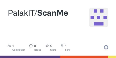 GitHub PalakIT ScanMe