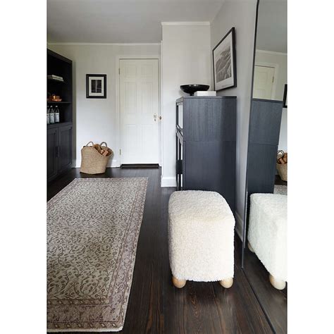 Calypso Black Wood Modular Single Glass Door Storage Component Crate
