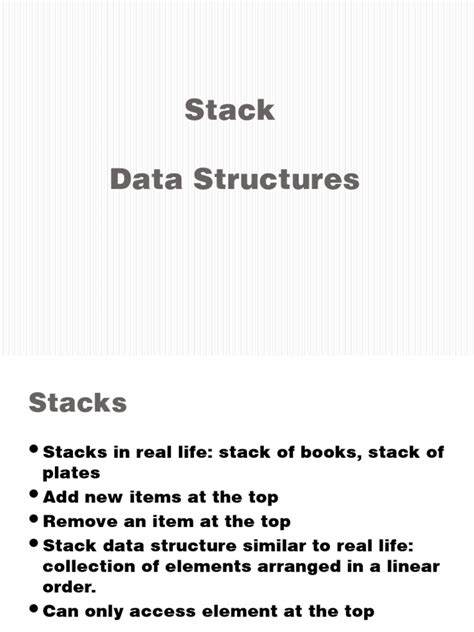 Lecture7 Stacks Pdf Software Engineering Computing