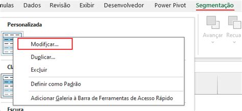 Como Personalizar Segmentação de Dados no Excel Guia do Excel