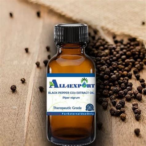 Pure Black Pepper Co2 Extract Oil Piper Nigrum Premium And Natural