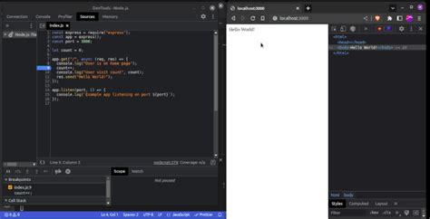 How To Debug Node Js Using Chrome Devtools And Watchers Logrocket Blog