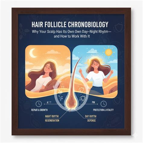 Hair Follicle Chronobiology Why Your Scalp Has Its Own Daynight