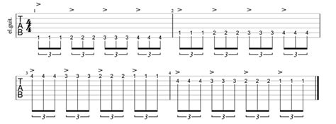 Triplets On Guitar How To Play Them And Exercises To Build Your Technique