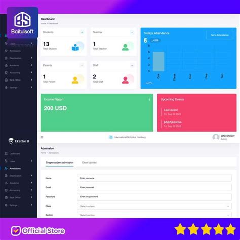 Promo SOURCE CODE APLIKASI SIAKAD EKATTOR SCHOOL MANAGEMENT SYSTEM