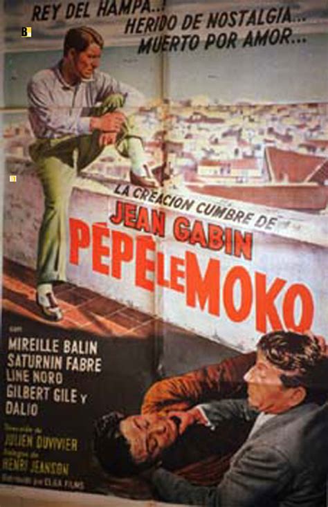 Pepe Le Moko Movie Poster Pepe Le Moko Movie Poster