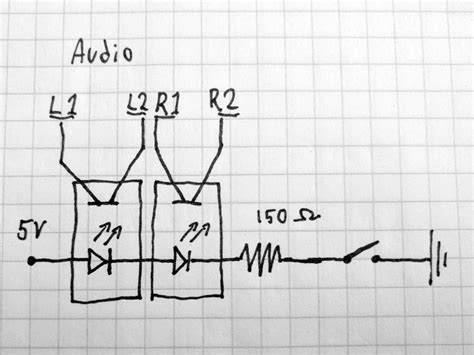 Switching Between Two Audio Outputs With Optocouplers Rdiyelectronics