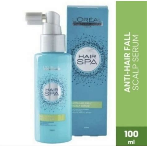 Jual Loreal Hair Spa Anti Hair Fall Scalp 100 Serum Rambut Shopee