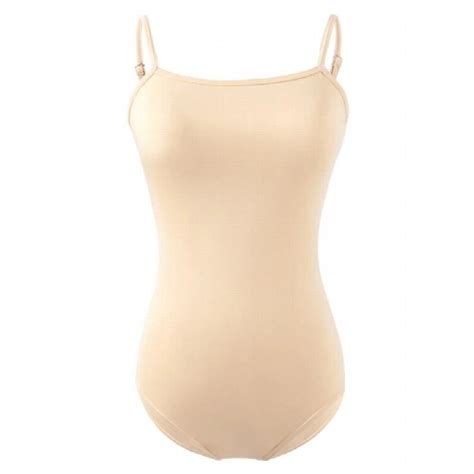 Nude Ballet Underwear Women Girls Gymnastics Seamless Camisole Skin