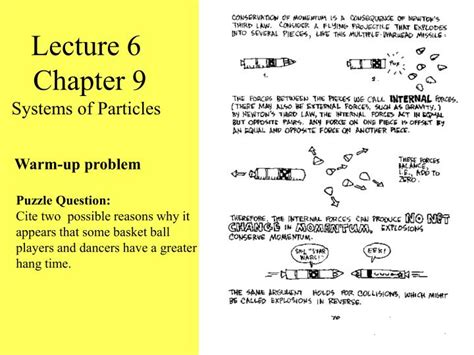 Ppt Lecture 6 Chapter 9 Systems Of Particles Powerpoint Presentation