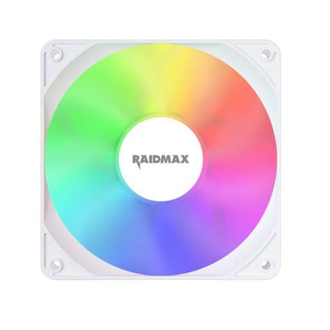 Cooler Fan 120mm Argb Pmw Raidmax Infinita Air White