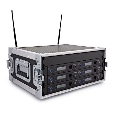 Trantec S5 5 Custom 4 12 Way Racked Wireless Microphone System At Gear4music