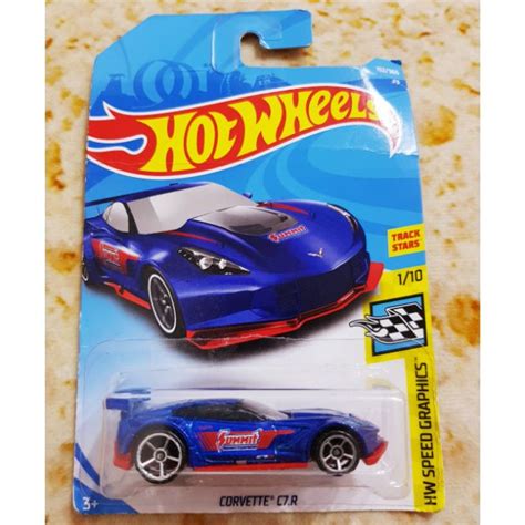現貨 Corvette C7R 風火輪 hotwheels 蝦皮購物