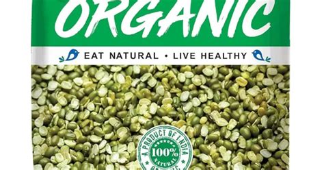 Natureland Organics Moong Split 500g