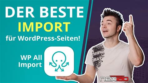 So Importierst Du Csv Oder Xls Dateien In Wordpress Mit Dem Plugin Wp All Import Pro Youtube