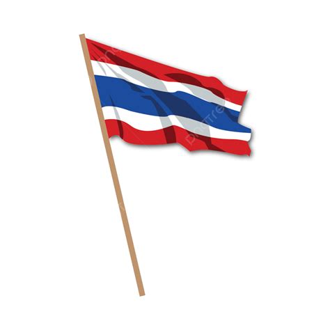 태국 국기 태국 깃발 태국 국기 Png 일러스트 및 벡터 에 대한 무료 다운로드 Pngtree