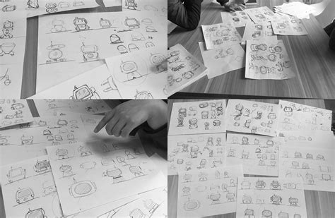 编程教育机器人programming educational robot behance