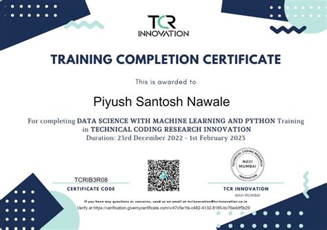 Piyush Nawale On Linkedin Python Innovation Experience