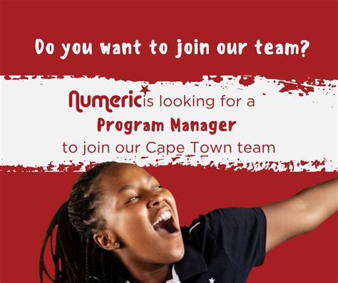 Numeric Has An Exciting Opportunity For You To Join Our Team In Cape