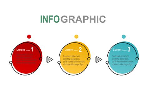 사업 계획 전략 로드맵에 대한 인포그래픽 템플릿 3 단계 현대 타임 라인 다이어그램 차이 색상 스타일 프리젠 테이션 벡터 인포