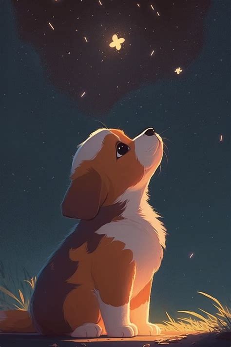 Pin By Nirali Makawana On Pafeey Cute Dog Drawing Cute Animal